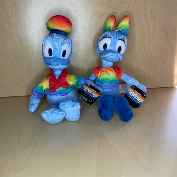 Disney | Toys | Disney Rainbow Collection Plush | Poshmark
